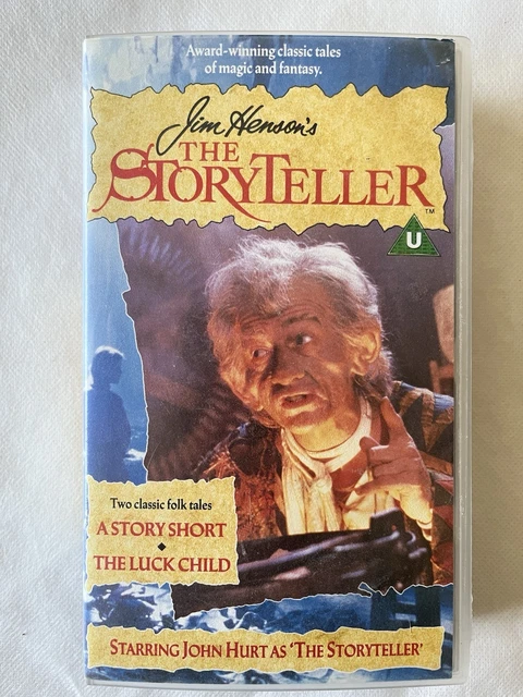 JIM HENSON'S THE Storyteller VHS video (A Story Short / The Luck Child ...