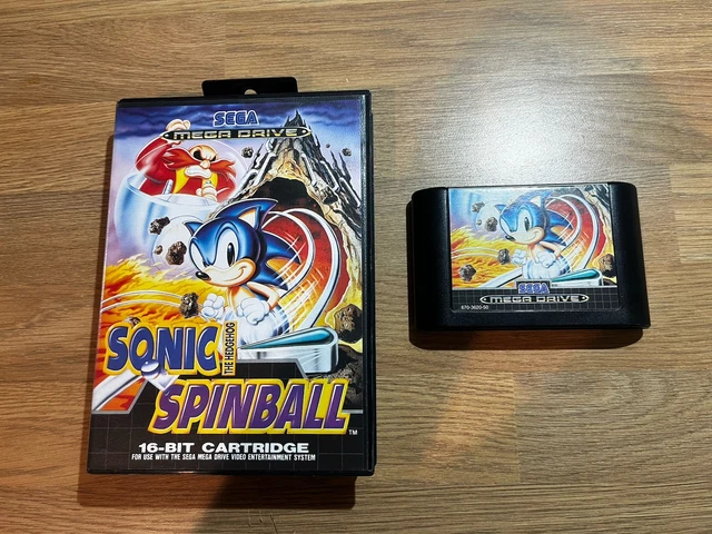 SONIC THE HEDGEHOG Spinball SEGA Mega Drive Game £11.99 - PicClick UK