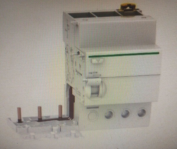 SCHNEIDER VIGI IC60 EARTH LEAKAGE ADD-ON BLOCK 3-Poles 63A 30mA 400V ...