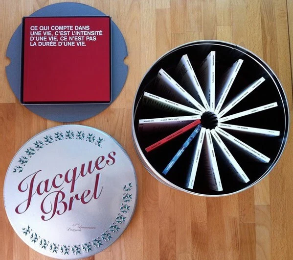 JACQUES BREL - 25ème Anniversaire L'Intégrale - HIS COMPLETE WORKS IN A ...