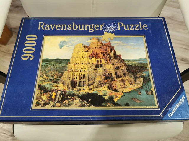 RAVENSBURGER PUZZLE 9000 Teile Pieter Bruegel Der Turmbau zu Babel ...