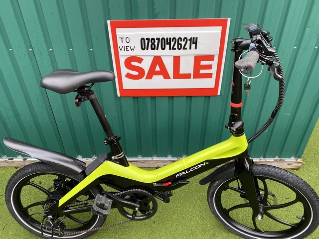 FALCON FLO FOLDING Ebike Electrc . 9/10 £410.00 - PicClick UK