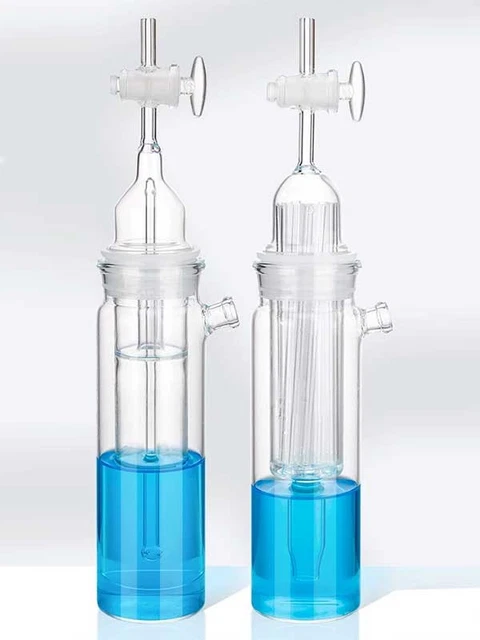 LAB GLASSWARE SET 1904 Auger Gas Analyzing Kit Bubbling Absorption ...