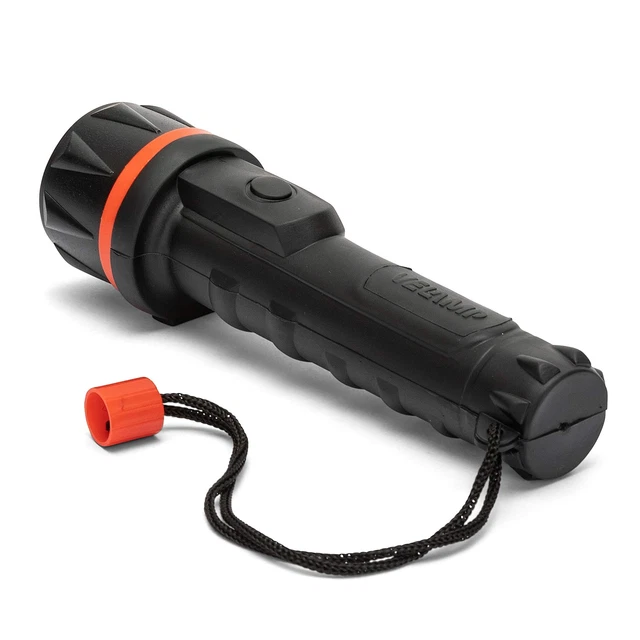 VELAMP IRUB1 TORCHE 12 Lumen LED Caoutchouc Noir Eclairage 20 m EUR 7 ...