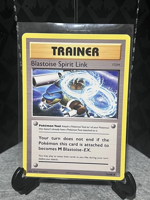 BLASTOISE SPIRIT LINK 73/108 XY Evolutions Uncommon Trainer Pokemon ...