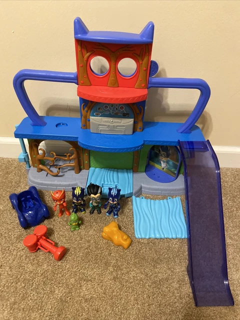 DISNEY JUNIOR PJ Masks Headquarters SET CONTROL CENTER Play set W ...