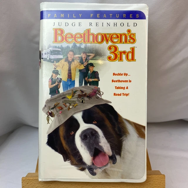 BEETHOVEN'S 3RD CLAMSHELL VHS - Starring Judge Reinhold £5.91 - PicClick UK