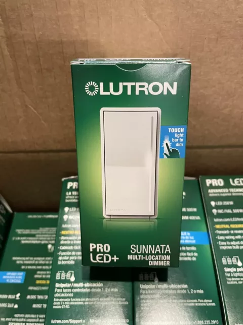LUTRON SUNATTA PRO LED Dimmer, ST-PRO-N-SW Snow White $134.92 - PicClick CA LUTRON SUNATTA PRO LED Dimmer, ST-PRO-N-SW Snow White $134.92 - PicClick CA