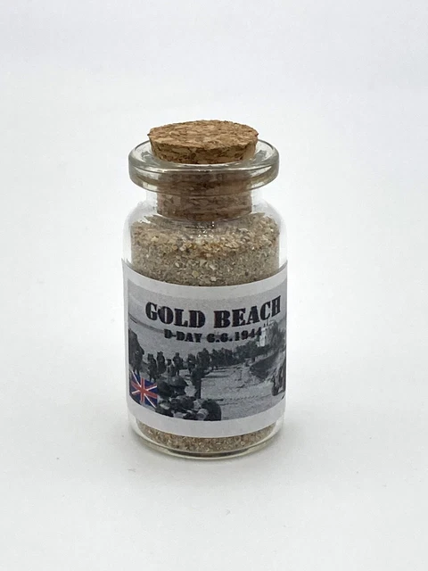&GOLD BEACH& D-DAY Landing, Normandy, Operation "Overlord" Sand from ...