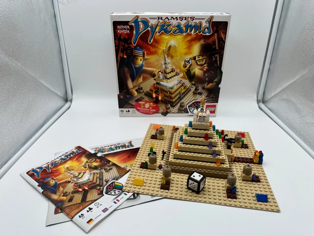 LEGO 3843 RAMSES Pyramid Brettspiel Gesellschaftsspiel - Vollständig ...