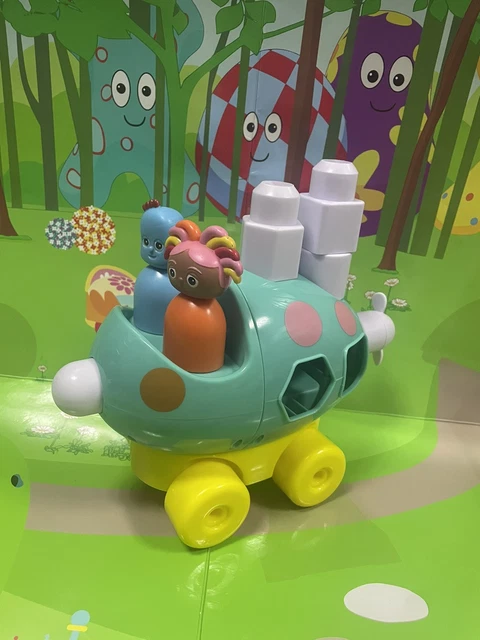 IN THE NIGHT Garden Pinky Ponk Build & Sort Vehicle Shape Sorter & X2 ...
