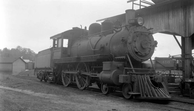 SAL SEABOARD AIR Line Railroad Locomotive Engine No 180 Old Train Photo ...