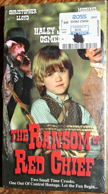 THE RANSOM OF RED CHIEF (vhs) Haley Joel Osment, Christopher Lloyd. NEW ...