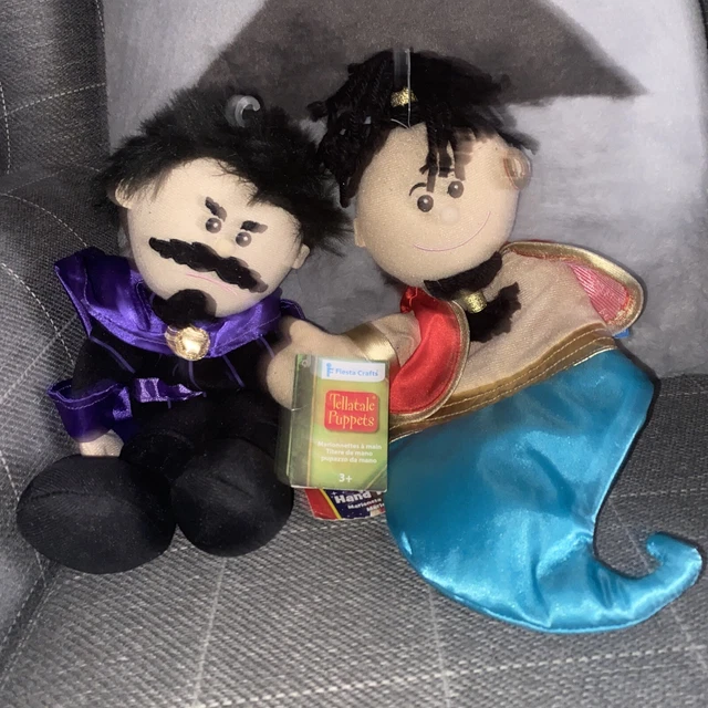 FIESTA PUPPET BUNDLE Genie And Sheriff Of Nottingham .Telltale Puppets ...