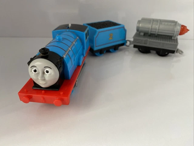 TRACKMASTER REVOLUTION THOMAS The Tank Engine Battery Train Edward and ...