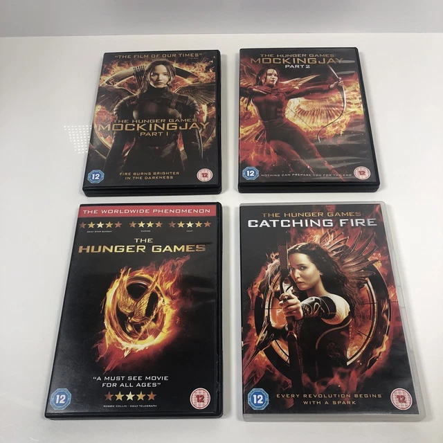 HUNGER GAMES COMPLETE 4 Film Collection Dvd Pre Owned EUR 12,83 ...