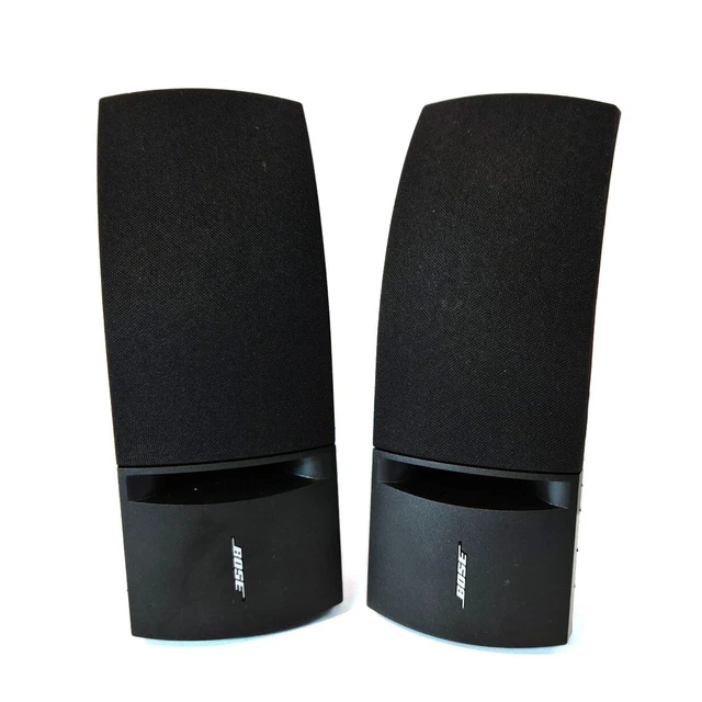BOSE 161 LEFT/RIGHT 50W Bookshelf Speakers Loudspeakers (Pair) with Brackets £74.95 - PicClick UK