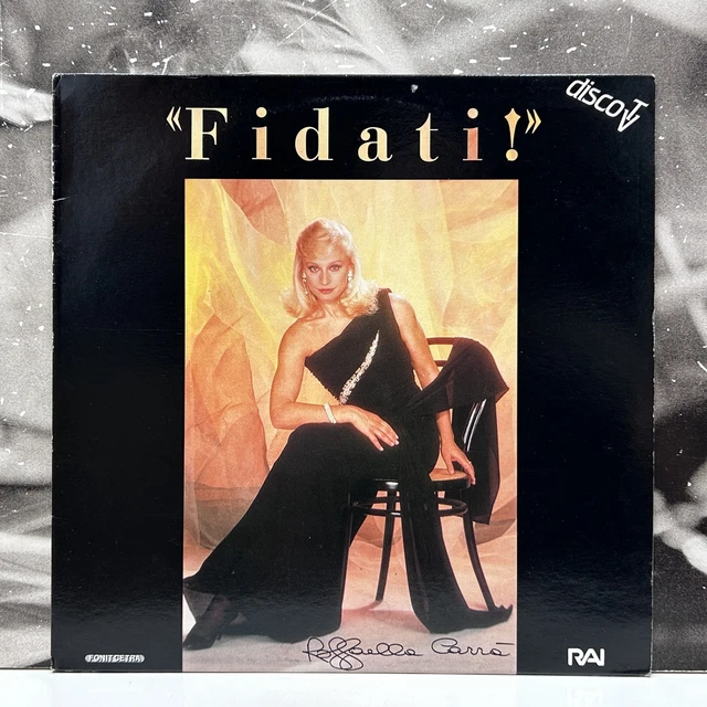 RAFFAELLA CARRA' - Trau Dich! LP Ex/Ex 1985 Italy 1st Press Fonit Cetra ...