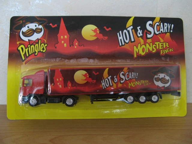 LKW SAMMLER PRINGLES hot&scary Truck Kellerfund Werbetruck Minitruck ...