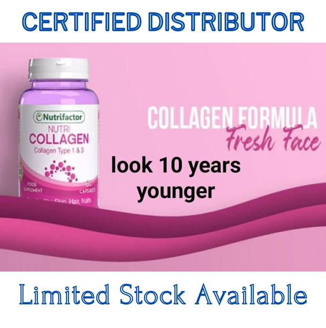 NUTRI COLLAGEN TABLETS 500mg High Strength Youthful Skin, Strong Hair ...