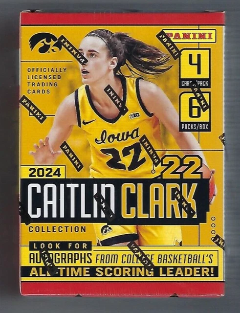 2024 PANINI CAITLIN Clark Collection Basketball Blaster Box EUR 52,88 ...