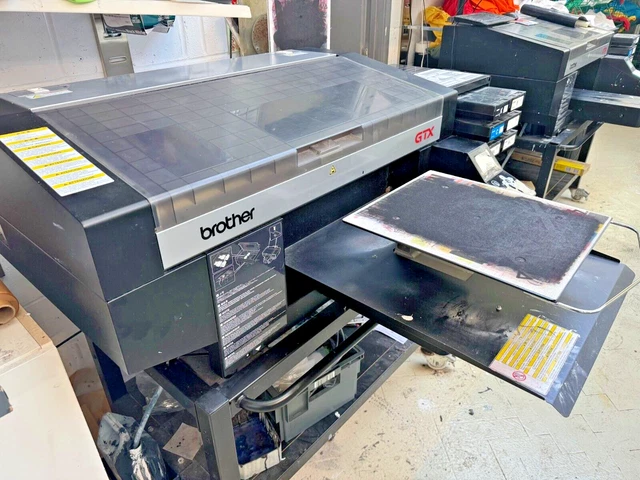 BROTHER GTX DTG / DTF Printer (Direct to Garment) Tshirt Hoodie Bags ...