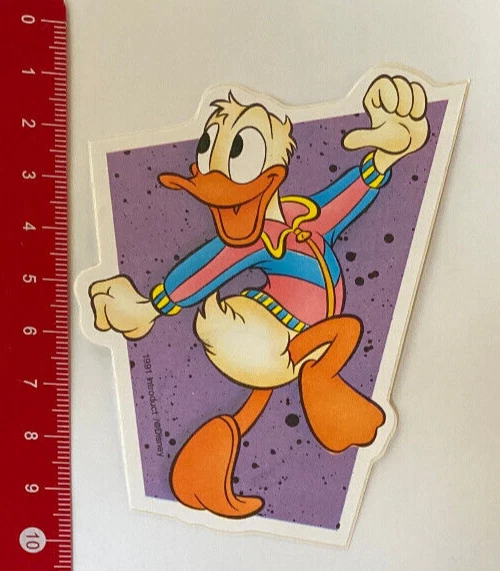 AUFKLEBER/ STICKER: DISNEY 1991 - Donald Duck (06031660) EUR 4,99 ...