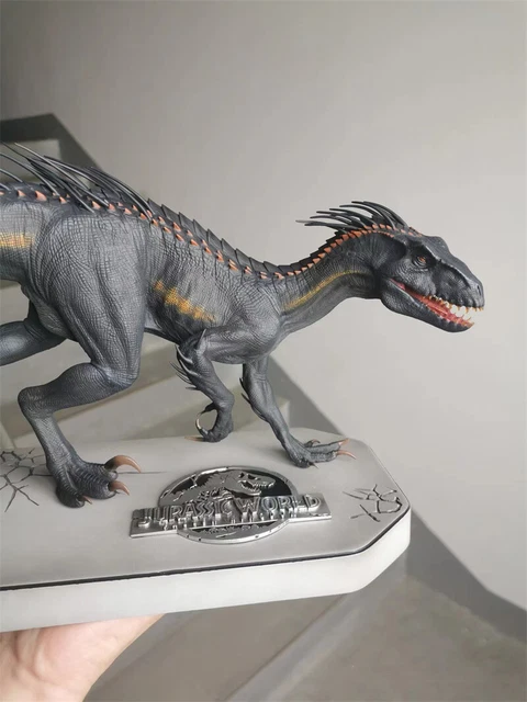 W-DRAGON JURASSIC PARK Indoraptor Dinosaur Statue W/Base Model 1/35 ...