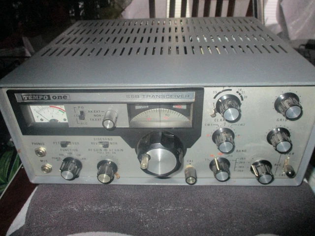 TEMPO ONE SSB Transceiver Ham Radio Plus Matching Power Supply $425.00 ...