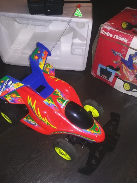 RADIO SHACK SNEAKER 3 vintage rc radio controled racer in box £21.50 ...