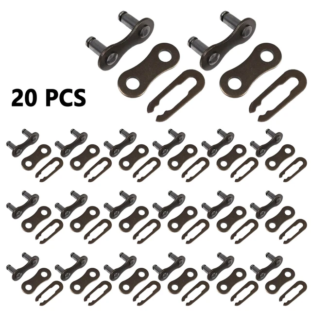 20* BICYCLE BIKE Chain Master Link Joint Connector Single Speed Quick ...