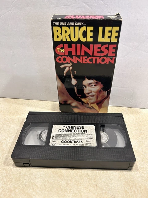 THE CHINESE CONNECTION [VHS Tape] Bruce Lee Kung Fu Martial Arts Video ...