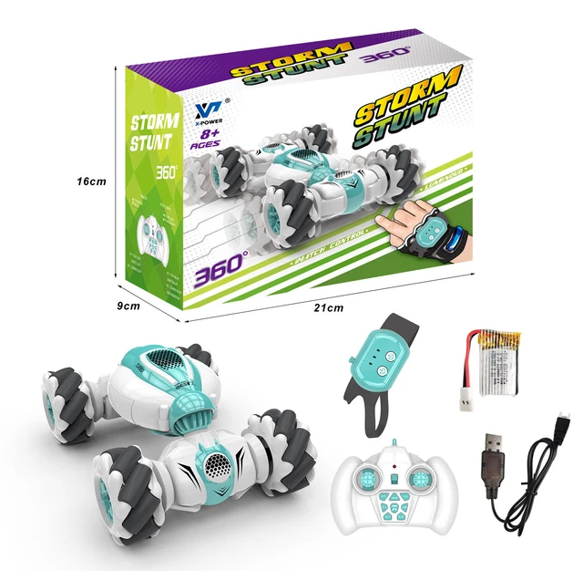 4WD HAND GESTURE 360° Sensing RC Stunt Car Off-Road Remote Control ...