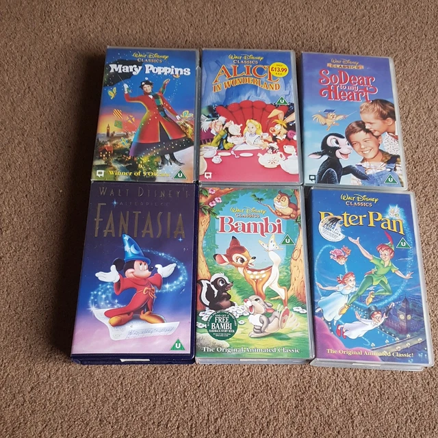 DISNEY CLASSICS VHS Bundle £0.99 - PicClick UK