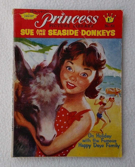 PRINCESS PICTURE LIBRARY No.51 ~ Sue and The Seaside Donkeys £3.99 ...