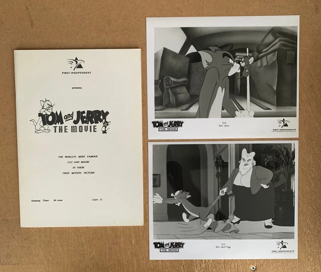 TOM AND JERRY The Movie (1992) Movie Press Kit Richard Kind Dana Hill ...