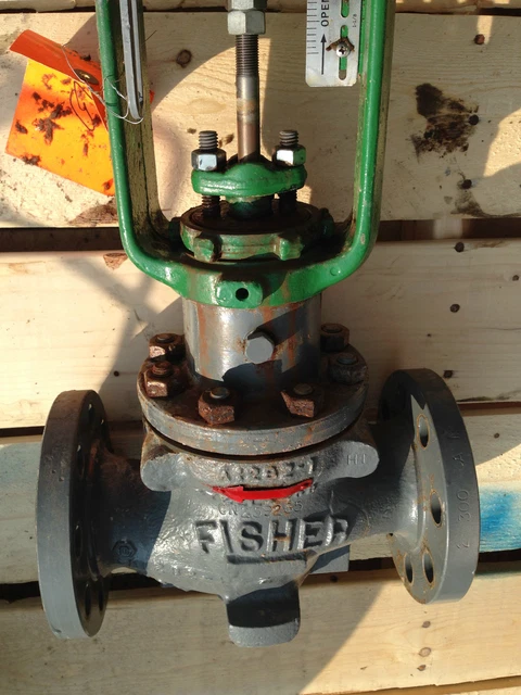 FISHER TYPE ED 2 Inch Class 300 657 Actuated Valve $2,950.00 - PicClick CA
