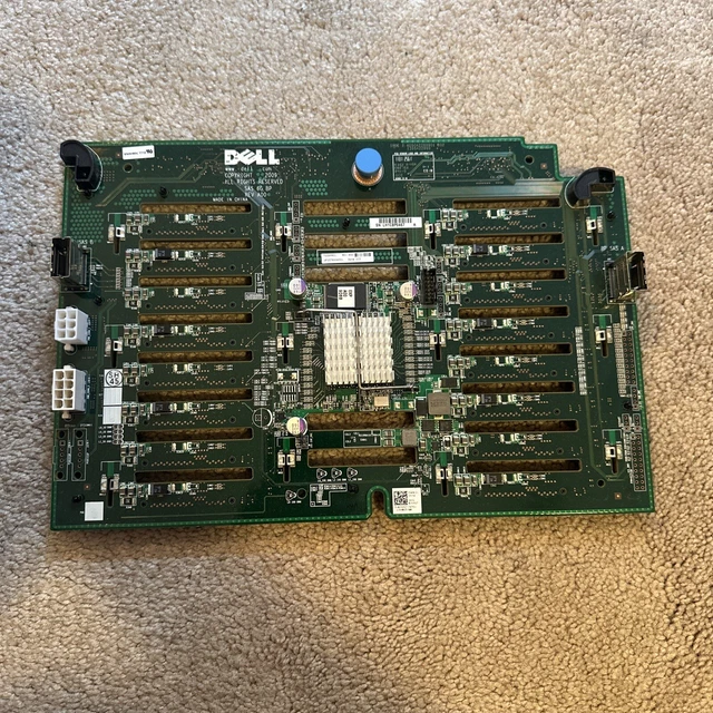 DELL POWEREDGE T710 Socket 16x 2.5" SAS SATA Backplane VNMGT 0VNMGT $25 ...