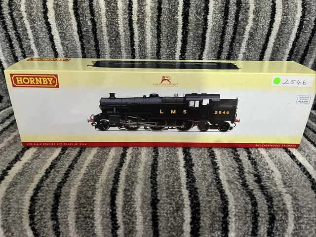 HORNBY R2635 LMS Stanier 4MT 2-6-4T Class 4P 2546 Locomotive OO Guage £ ...