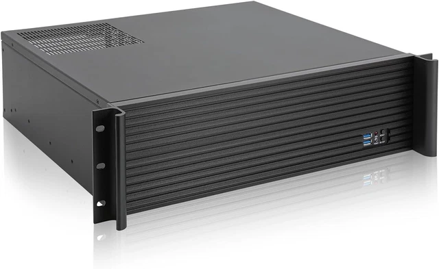 ATX/MATX/MINI-ITX 3U SHORT Depth Rackmount Server Chassis Max 11X3.5 ...