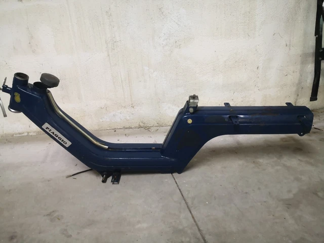 PIAGGIO SI TELAIO BLU PERFETTO VERNICE ORIGINALE Piaggio Vespa NO ...