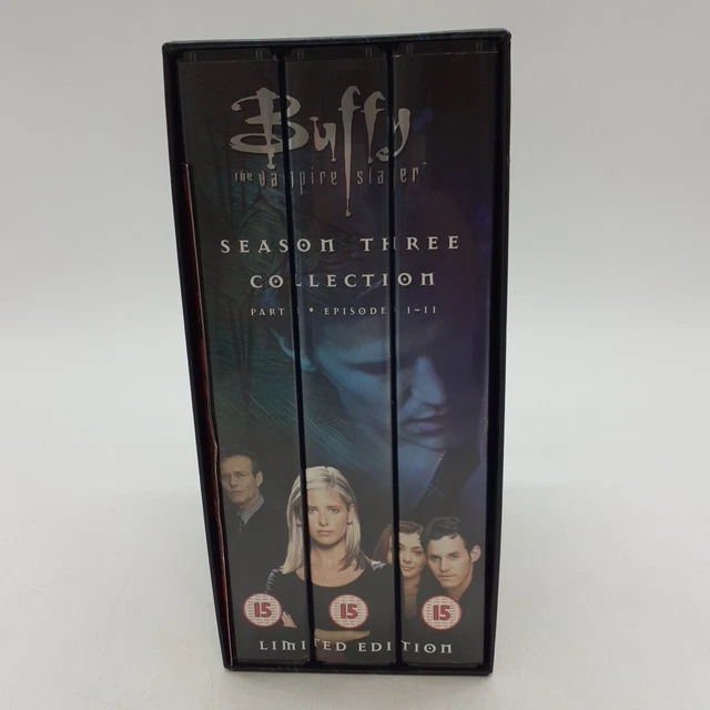 BUFFY THE VAMPIRE Slayer VHS Box Set, Season 3, Part 1, Episodes 1-11 ...