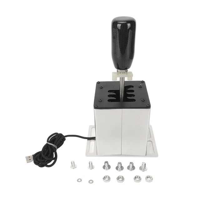 SIMULATORE USB SHIFTER 6+R Gear Shifter per G29 G27 G25 G920 EUR 77,65 ...