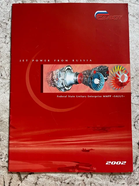 SALUT ENGINES - Russian aircraft engines for Tupolev Mig Sukhoi , promo brochure $4.83 - PicClick CA