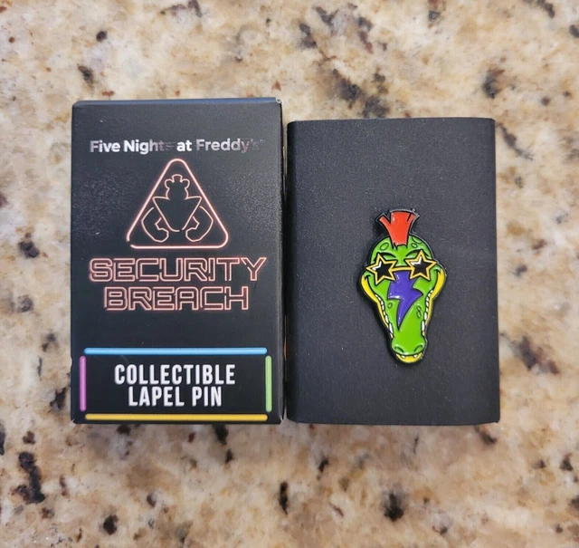 FNAF FIVE NIGHTS at Freddy's Security Breach Montgomery Gator Pin EUR ...