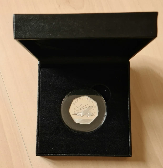 THE 50TH ANNIVERSARY Of Concorde Silver Proof 50p Coin £45.00 - PicClick UK