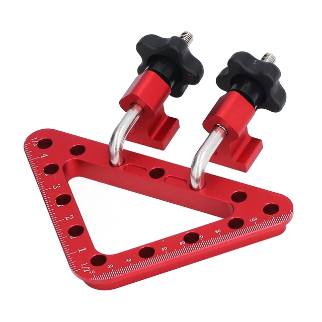 POSITIONING CLAMP RULER Practical 10-120mm 45 /90 Right Angle Clamps ...