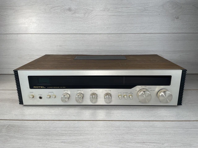 VINTAGE ROTEL RX-202 Hifi Separate Amplifier/Tuner (1974-76) £84.98 ...