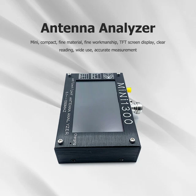 Hf Vhf Uhf Vector Network Analyzer 0 1 1300mhz Analog Chart Aluminum Alloy Shell Eur 161 64