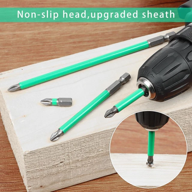 GRADE CROSS MAGNETIC Screwdriver Set Bolt Driver Batch Head Hand Drill ...